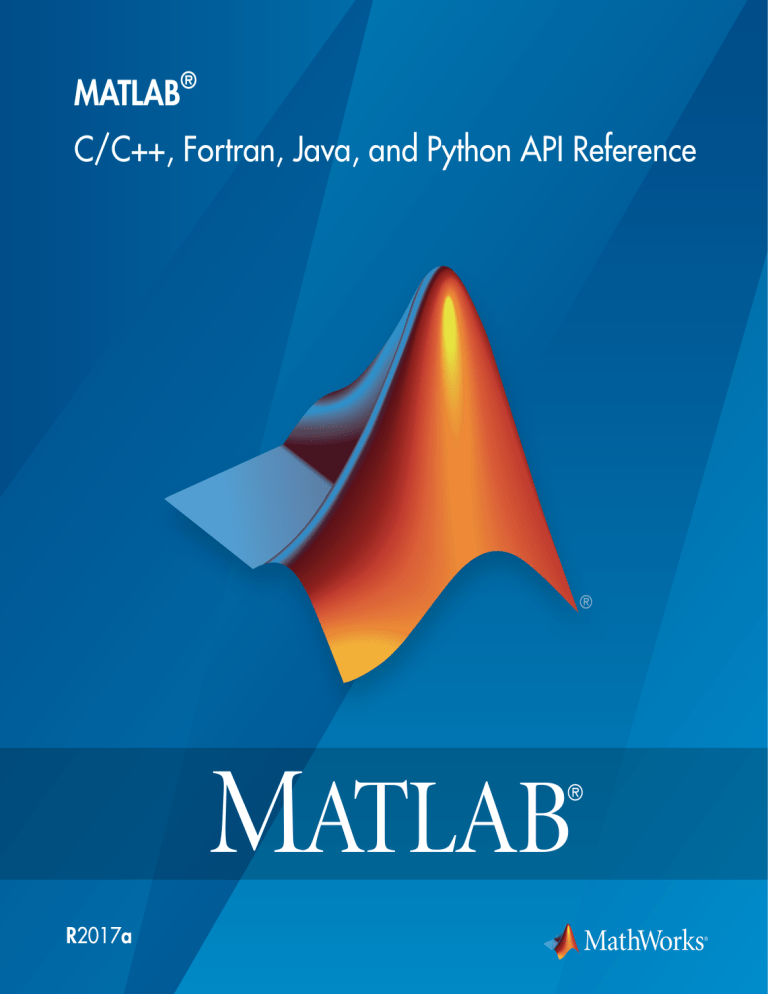 Matlab C C And Fortran Api Reference Mathworks Matlab