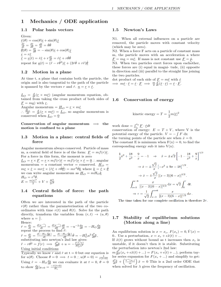 calculus applications