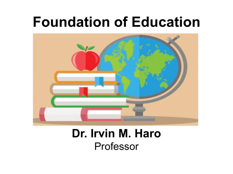 Foundations of Education: Key Concepts & Principles