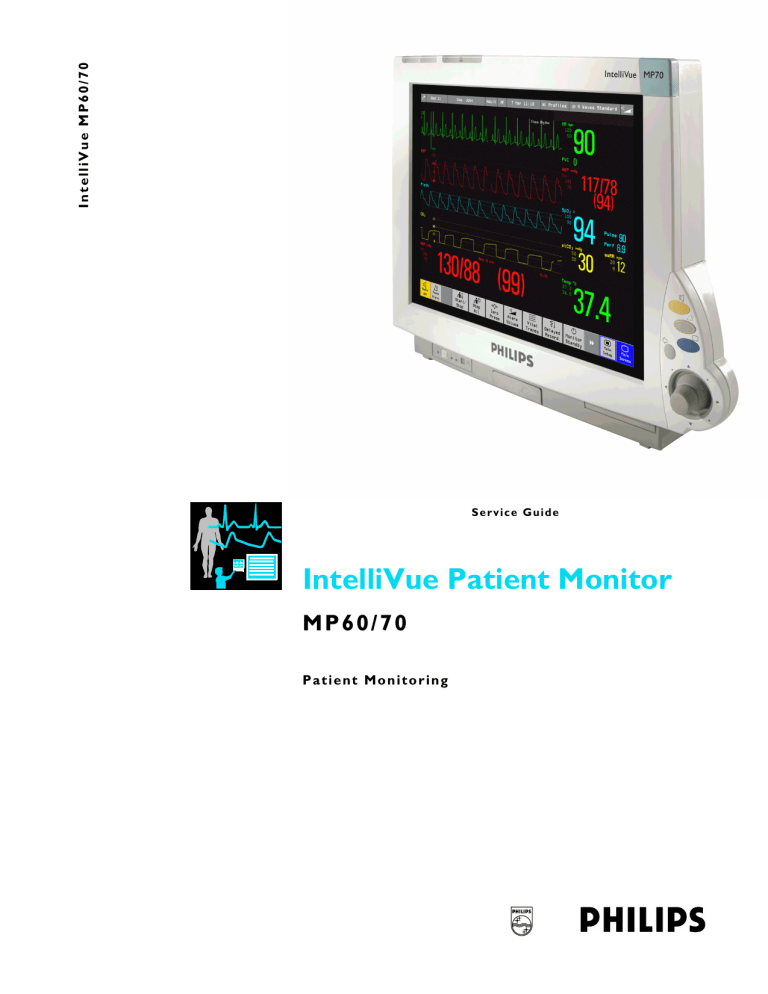 Philips IntelliVue MP60 - Service Manual
