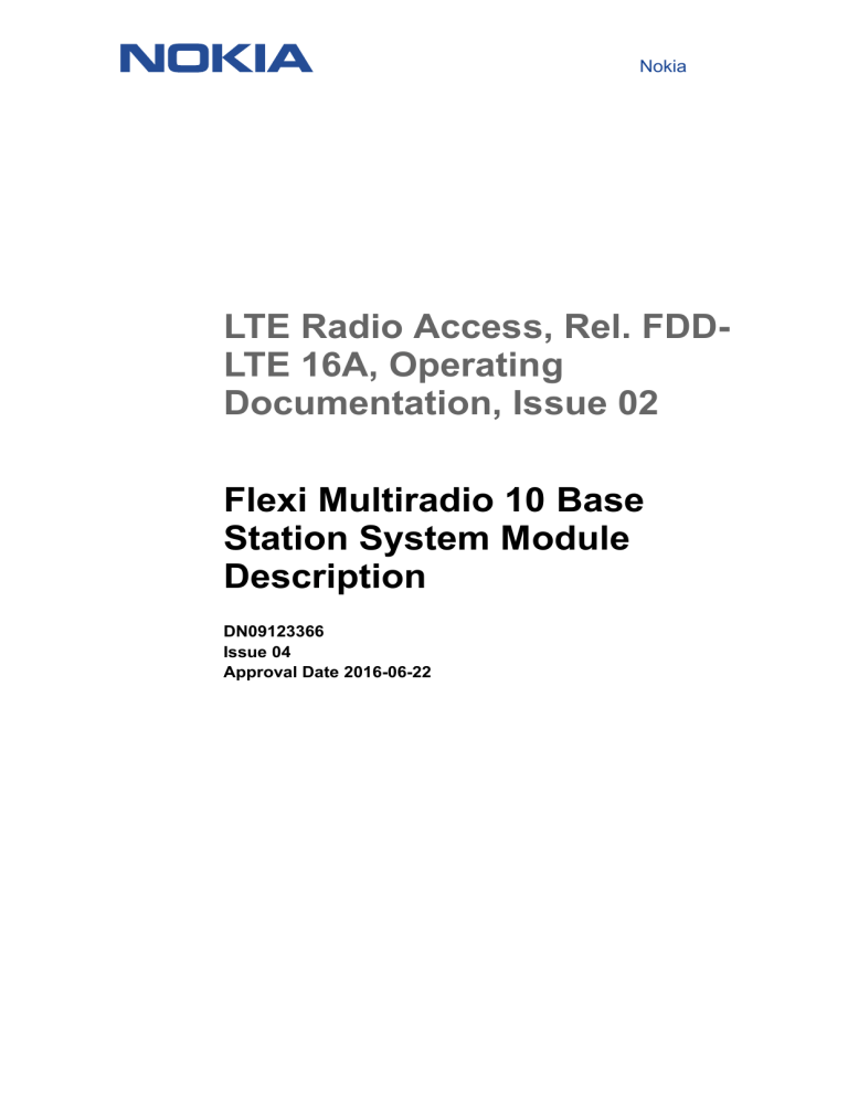 nokia-flexi-multiradio-10-base-station-system-module-description-pr ...