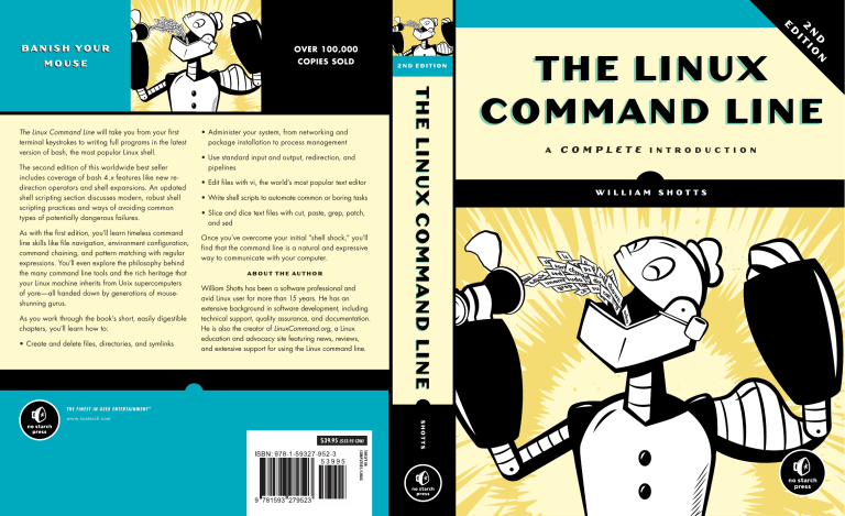 The Linux Command Line: A Complete Introduction