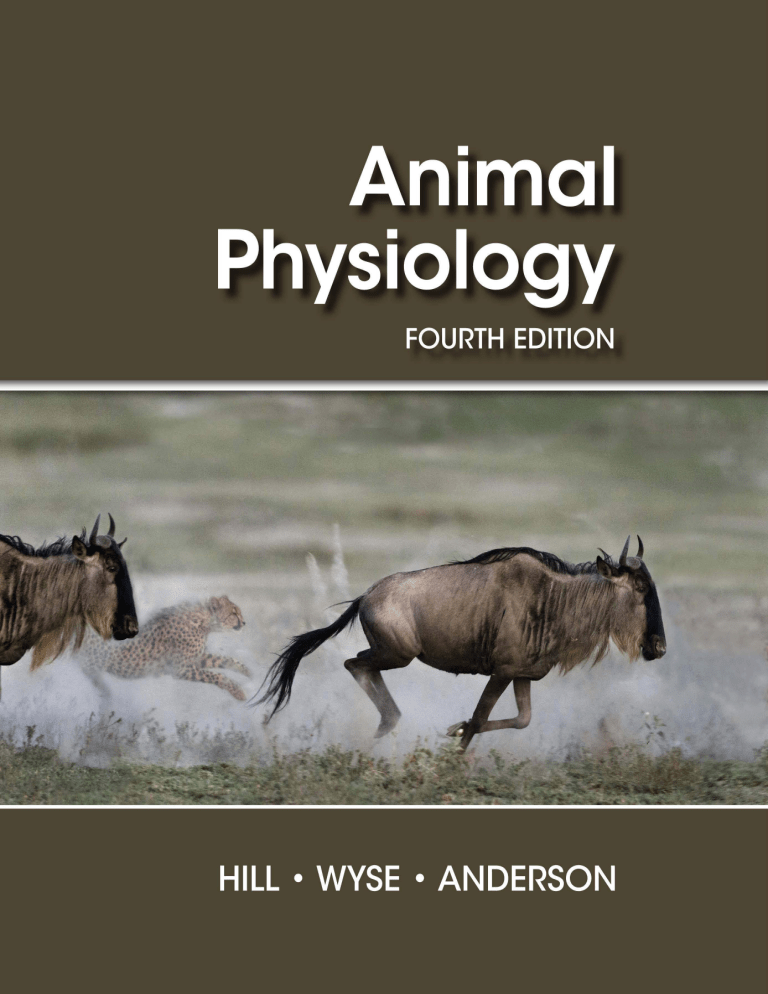 Animal Physiology Textbook, 4th Edition