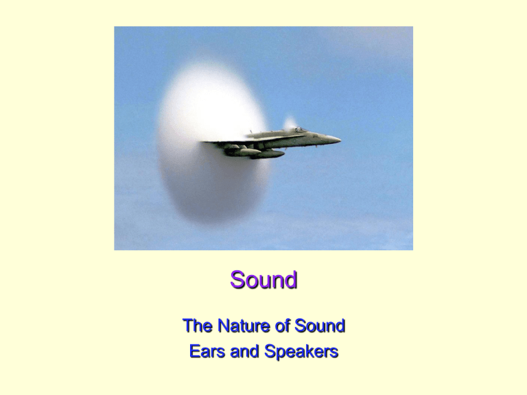 Physics of Sound: Waves, Intensity, and Hearing