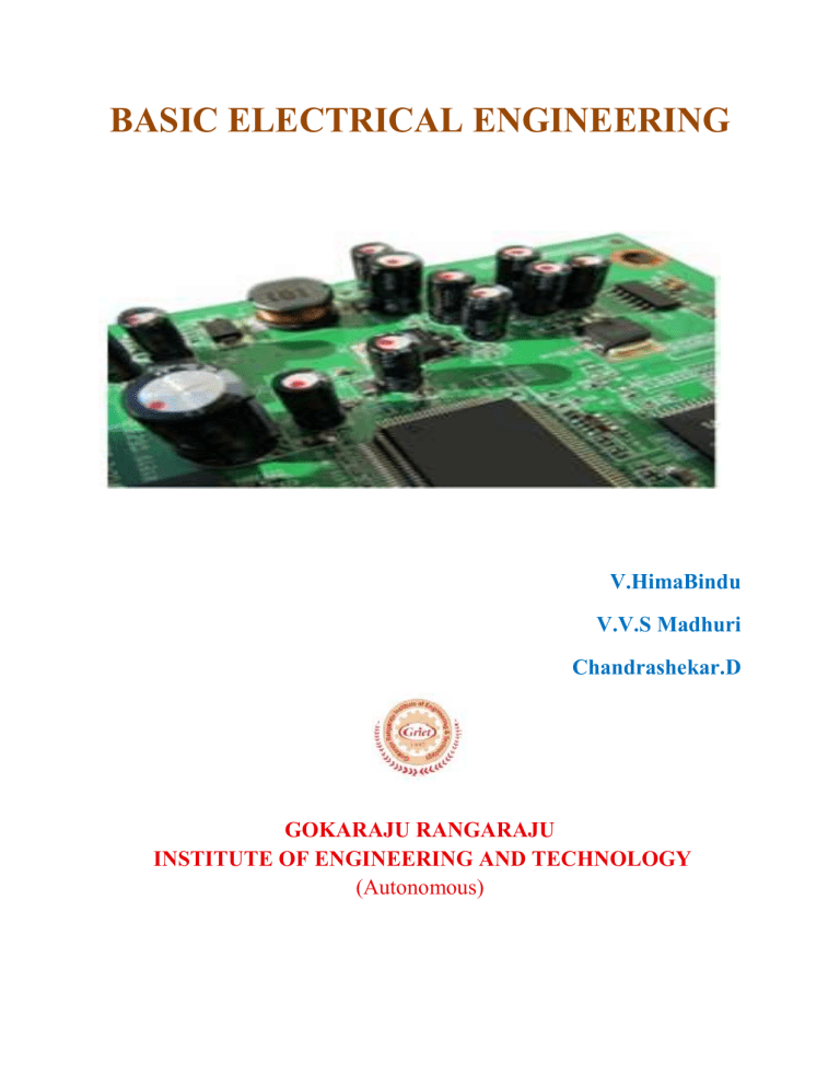 Basic Electrical Engineering Coursebook