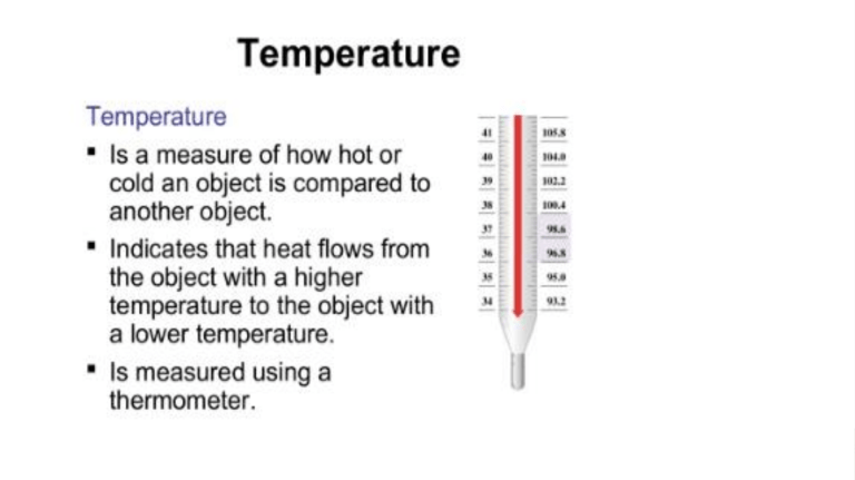 Temperature Basics: Definition & Measurement