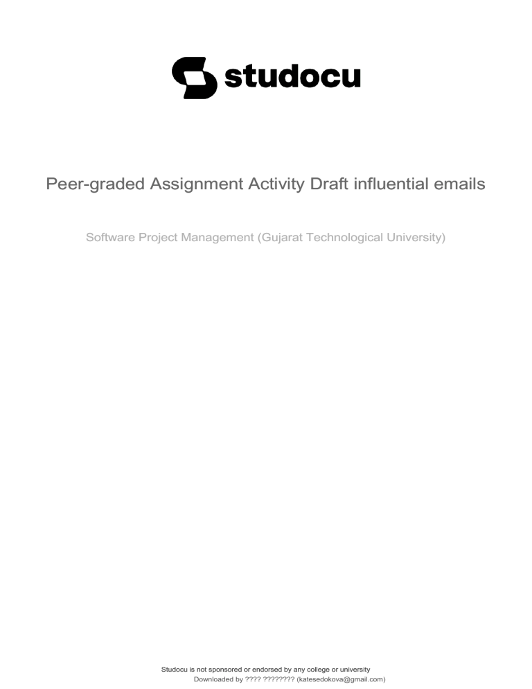 Influential Emails in Software Project Management