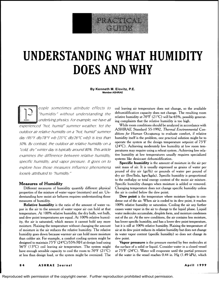 Understanding Humidity: Measures & Effects