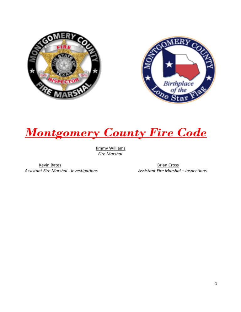 Montgomery County Fire Code Regulations