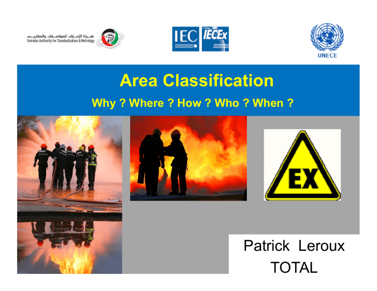 Area Classification in Hazardous Environments
