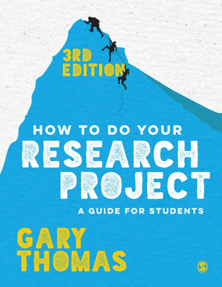 How to Do Your Research Project: A Student Guide