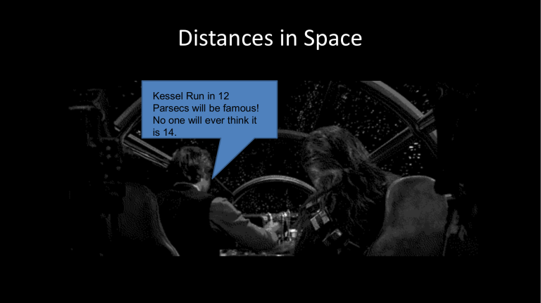 Distances in Space: Parsecs, Light Years, and Luminosity