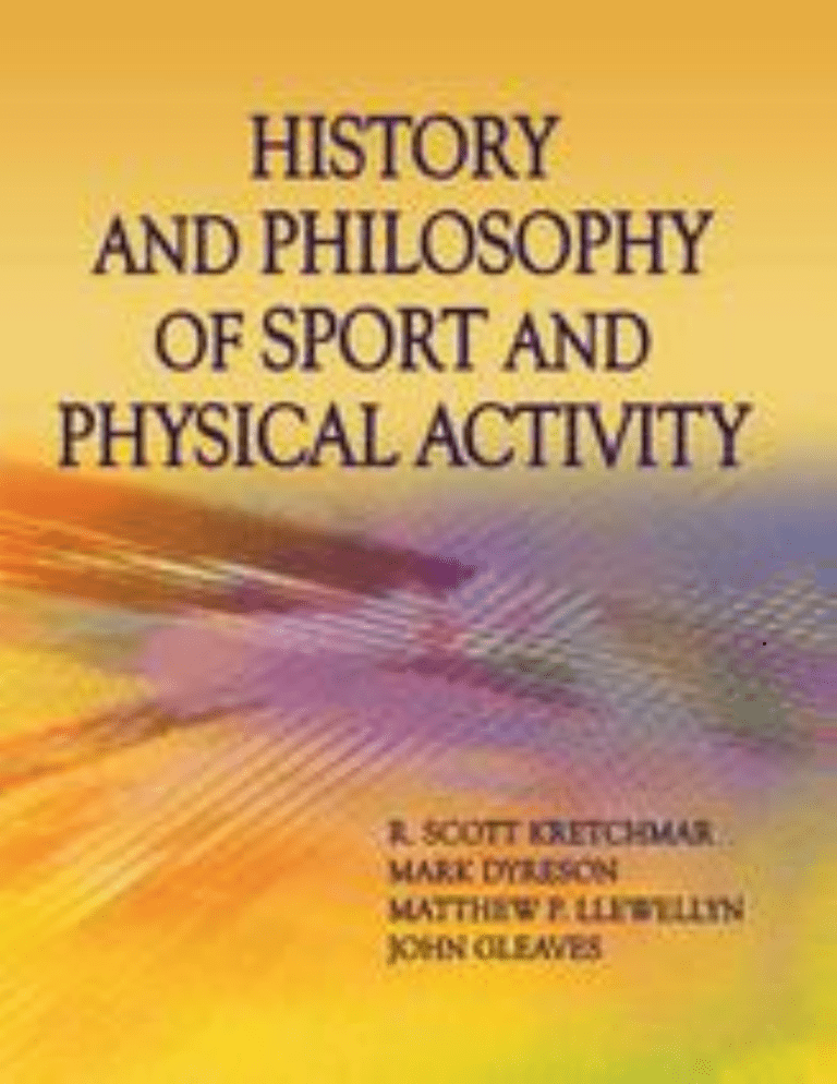History & Philosophy of Sport & Physical Activity Textbook
