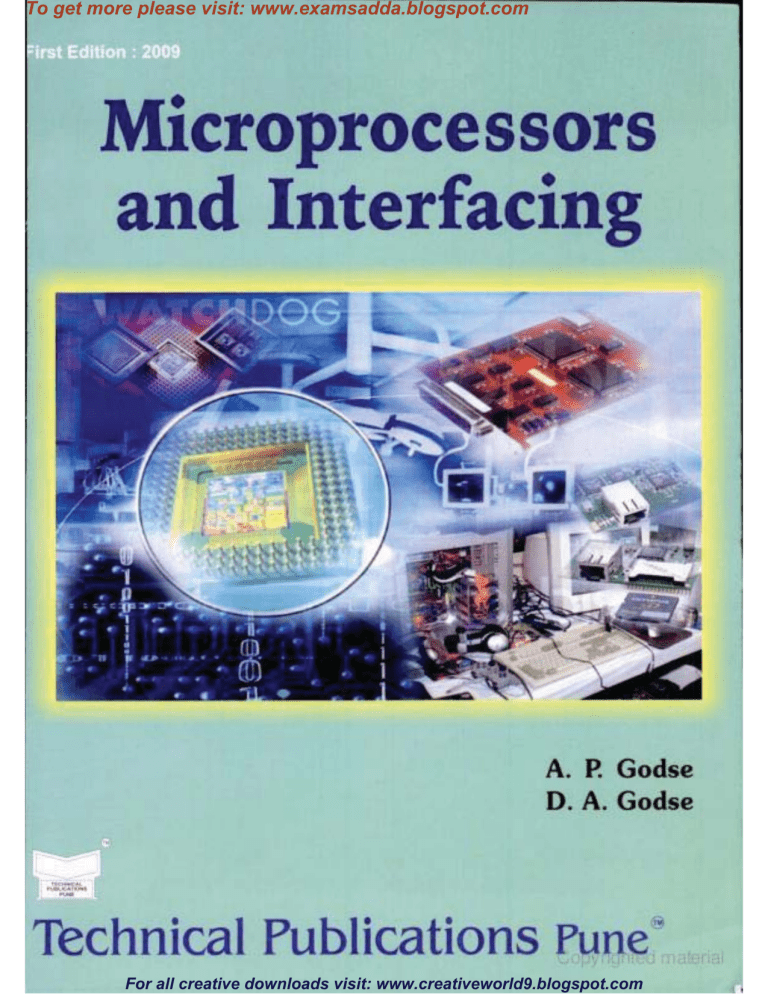 Microprocessors and Interfacing Textbook