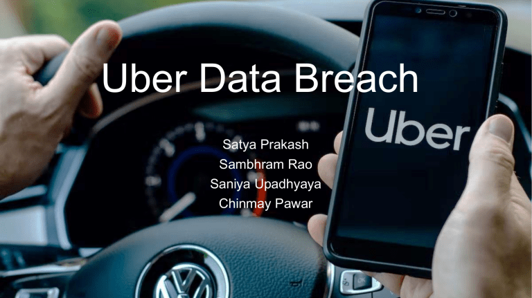 Uber Data Breach Analysis