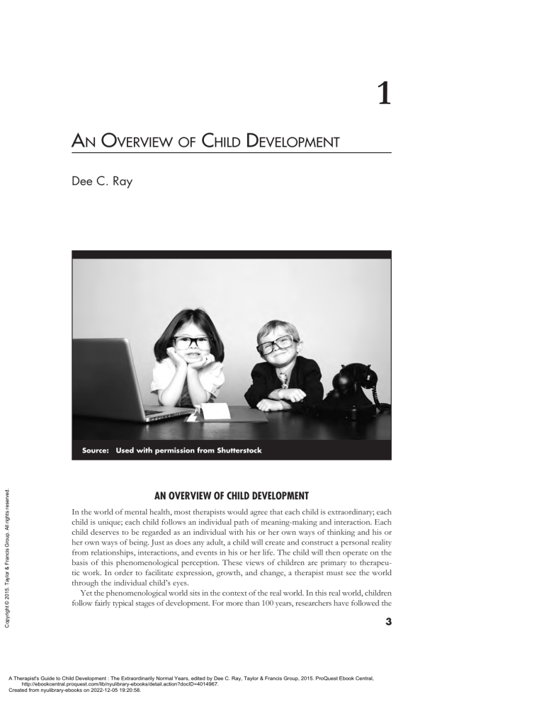 Child Development Overview: Normal vs. Unique