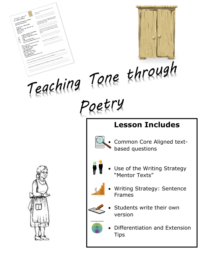Teaching Tone Through Poetry Lesson Plan
