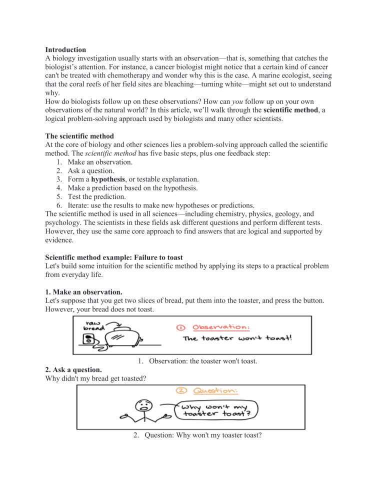 Scientific Method & Controlled Experiments