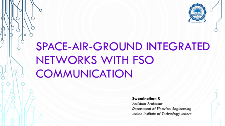 SAGIN with FSO Communication: UAVs & 6G Networks