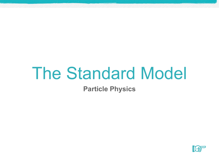 The Standard Model: Particle Physics Presentation
