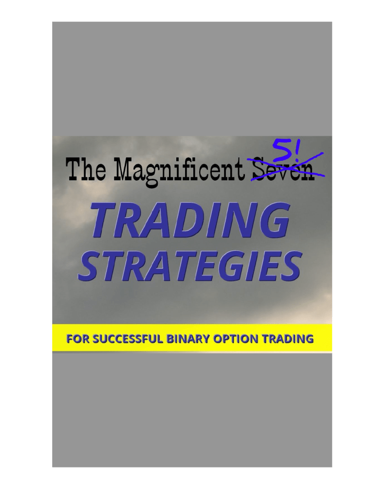 Binary Options Trading Strategies Guide