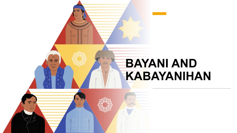 Bayani and Kabayanihan: Filipino Heroism