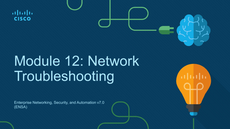 Network Troubleshooting: Enterprise Networking Guide