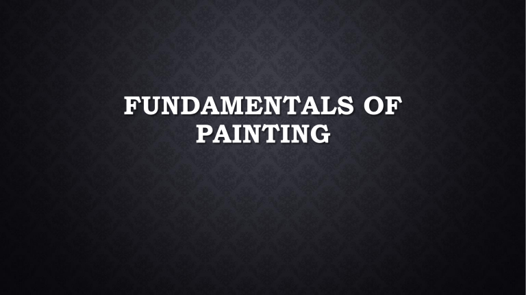Painting & Sculpture Fundamentals: Elements, Styles, & Techniques