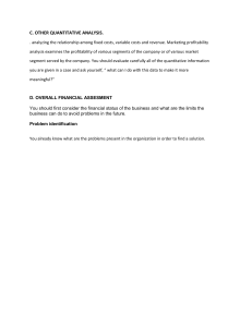 Profitability Case Interview Prep: Framework & Analysis