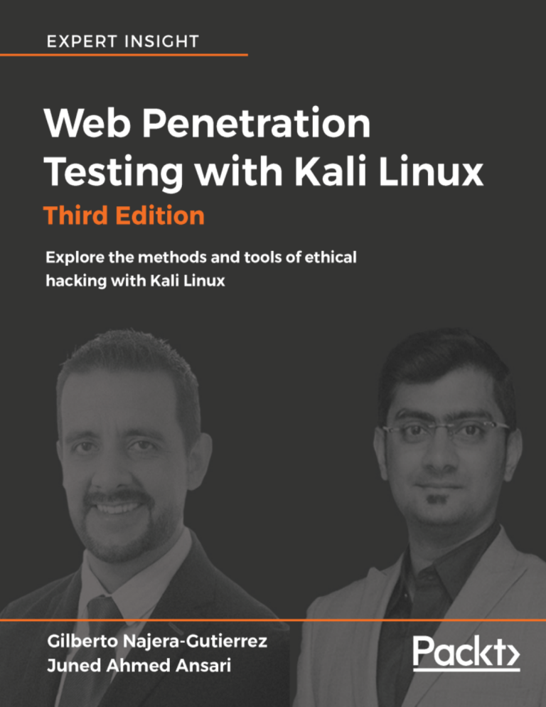 Web Penetration Testing With Kali Linux Textbook