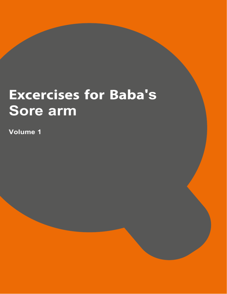 Sore Arm Exercises: Guide for Baba's