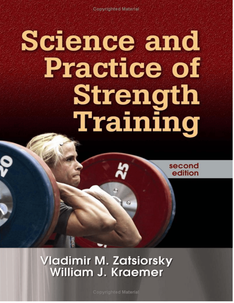 Science & Practice of Strength Training Textbook