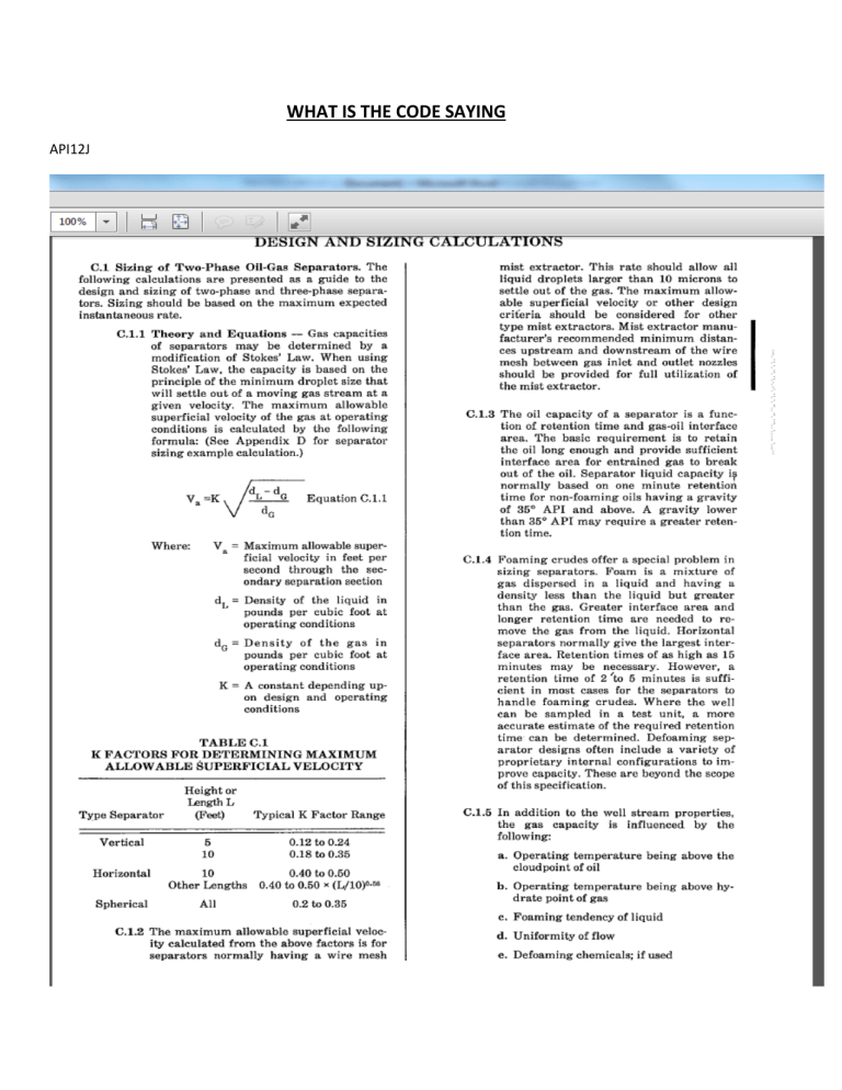 Oil-Gas Separator Sizing Guide