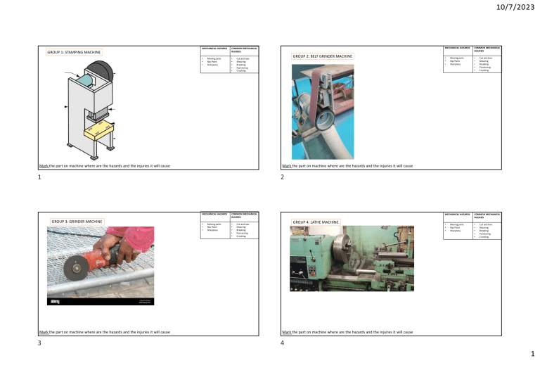 Machine Safety: Mechanical Hazards & Injury Prevention