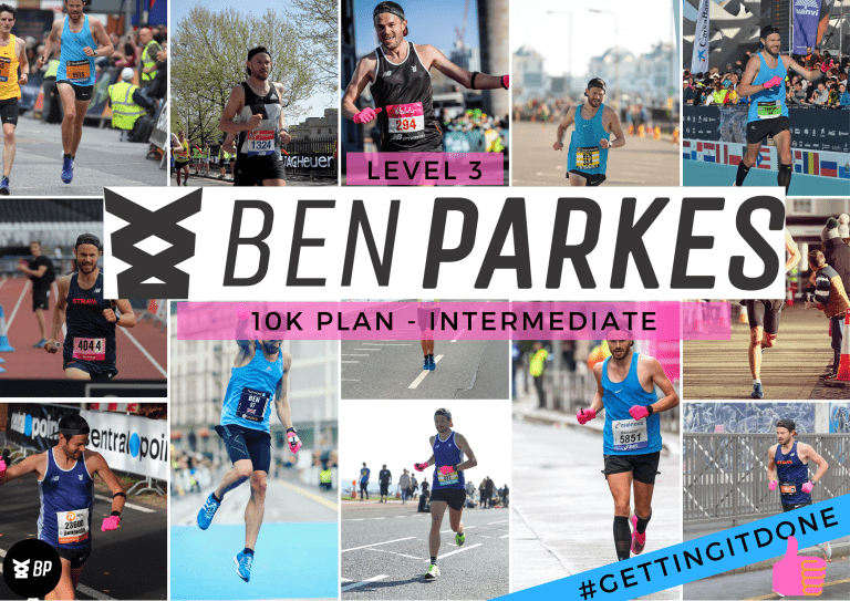 10K Intermediate Training Plan by Ben Parkes