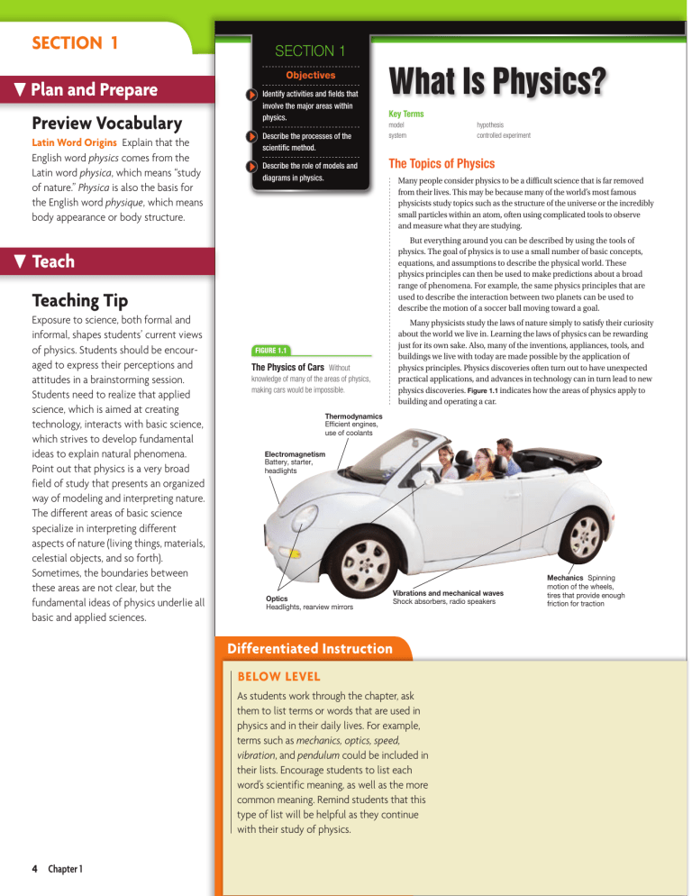 What is Physics? Intro to Physics Concepts