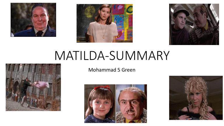 Matilda Summary: Plot, Characters, and Themes