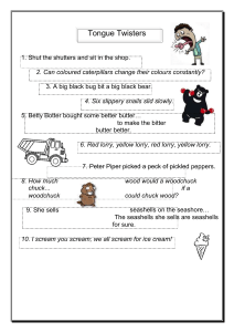 50 English Tongue Twisters for Pronunciation Practice