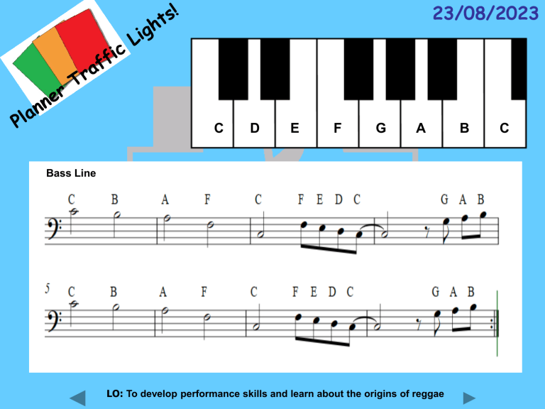 Reggae Music Worksheet: Graphic Notation & Performance Skills