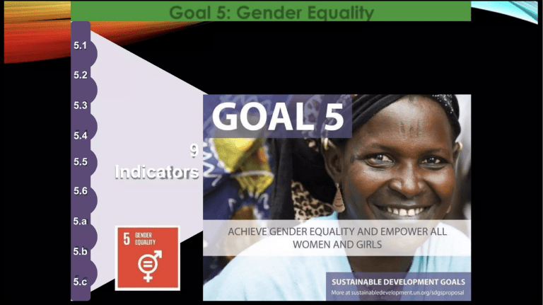 Goal 5: Gender Equality - Sustainable Development Goals