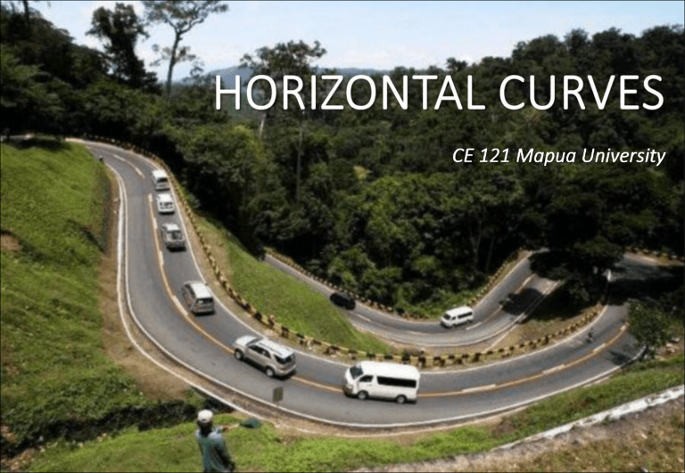 Highway Geometric Design: Horizontal Alignment & Curves