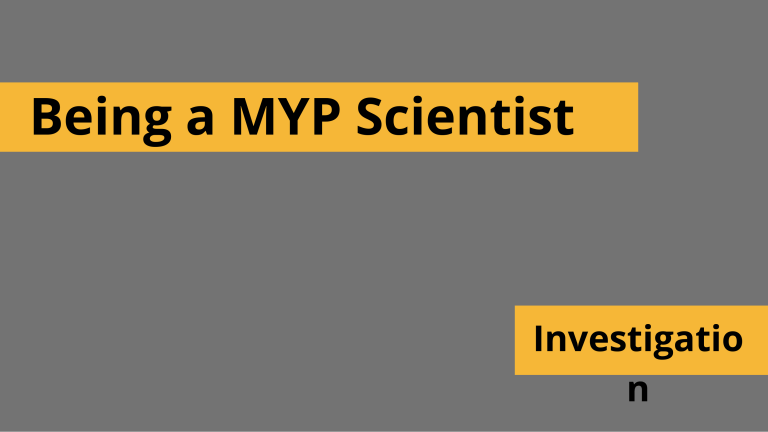 Pendulum Investigation: MYP Science Experiment