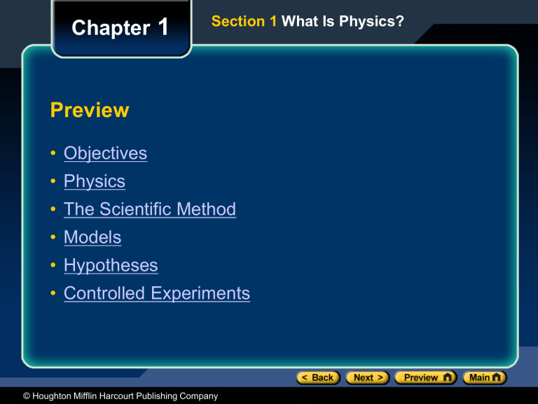 Intro to Physics: Scientific Method & Measurements