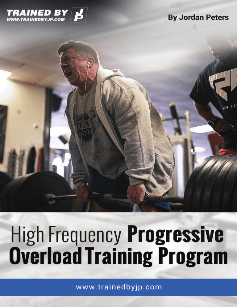 High Frequency Overload Training Program